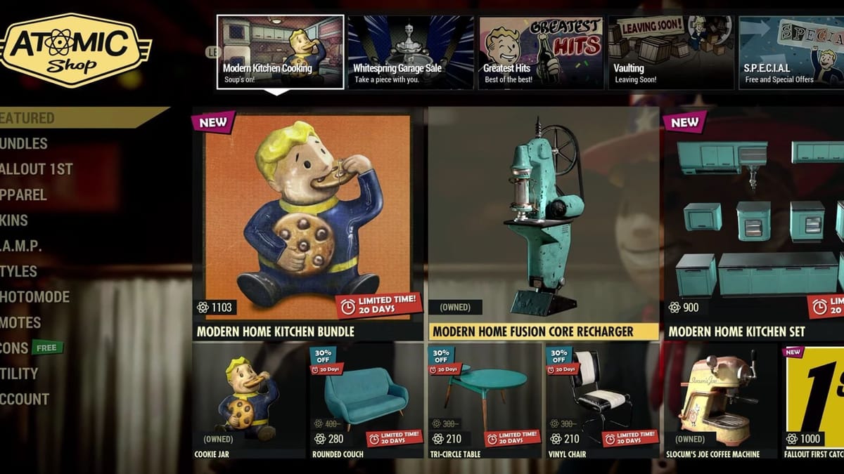 Where to get Fusion Core Chargers in Fallout 76