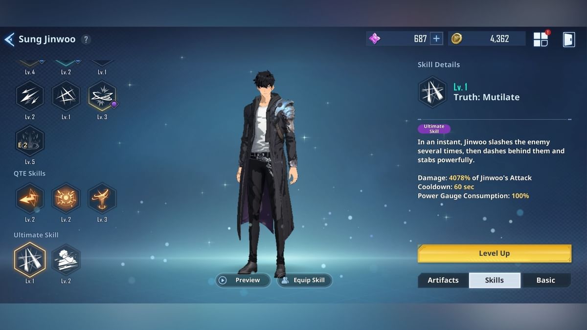 Best skills and runes for Sung Jinwoo in Solo Leveling Arise