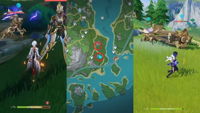 Genshin Impact Trillion Trinket Trawl Day 1 guide with enemy locations