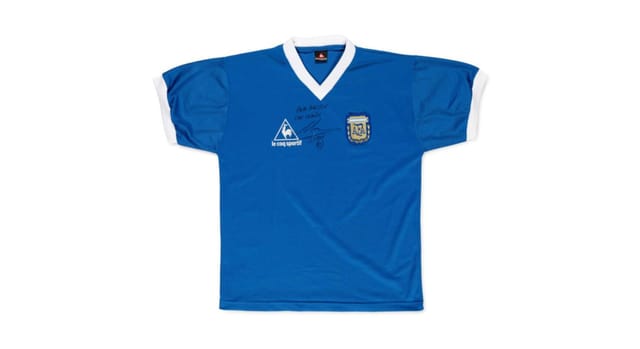 football: 8 Most expensive football jerseys of all time
