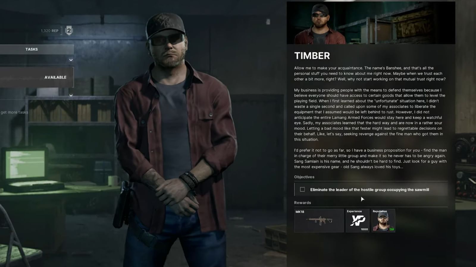 How to complete Timber in Gray Zone Warfare