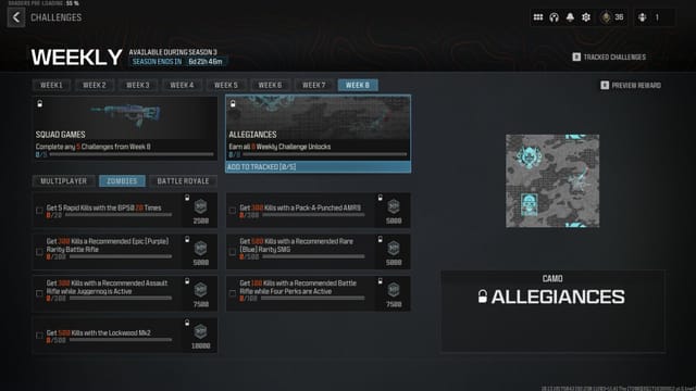 How to unlock Squad Games blueprint for free in MW3 and Warzone