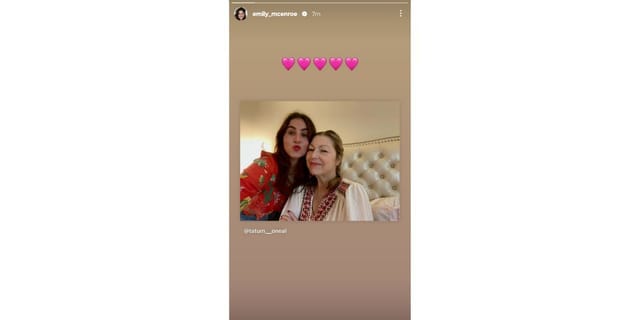 John McEnroe's ex-wife Tatum O'Neal and daughter Emily show their love ...