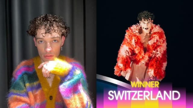 Eurovision: What was the flag Switzerland’s Eurovision representative ...