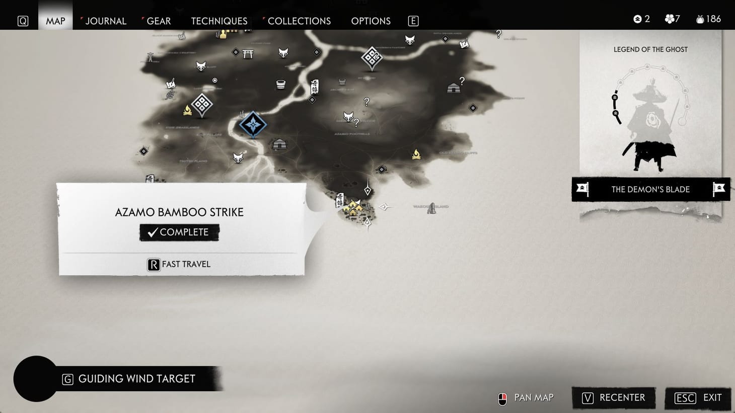All bamboo strike locations in Ghost of Tsushima