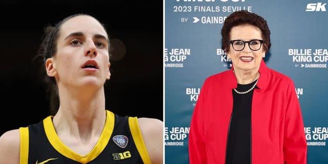 Caitlin Clark meets with tennis icon Billie Jean King after New York ...