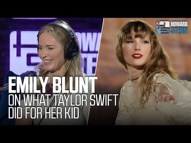 What did Taylor Swift say to Emily Blunt’s daughter Hazel? ‘The Fall ... What did Taylor Swift say to Emily Blunt’s daughter Hazel? ‘The Fall ...