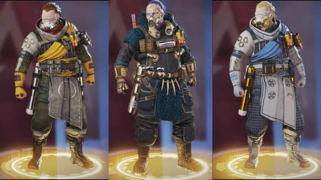 All Caustic skins in Apex Legends