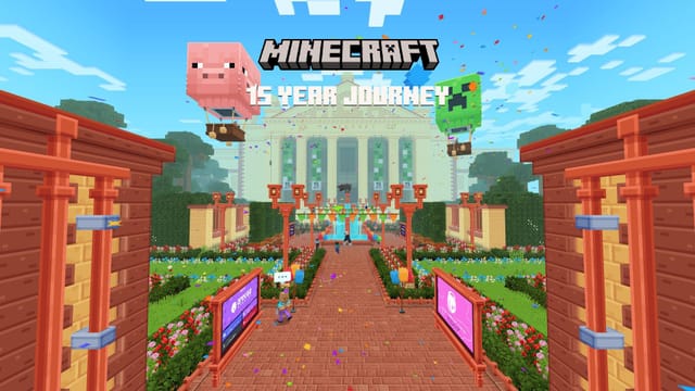 5 things to do before Minecraft 15th anniversary celebration ends