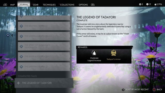 Ghost of Tsushima: How to get Tadayori's armor