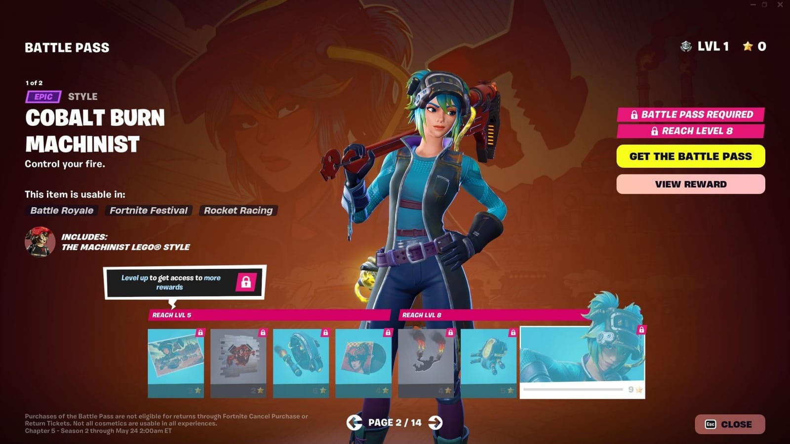 Fortnite Chapter 5 Season 3 Battle Pass: Full list of every skin from ...