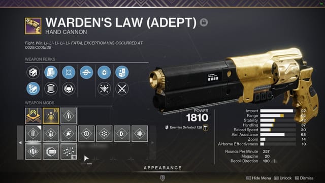 Destiny 2 is removing weapon spec mods from The Final Shape