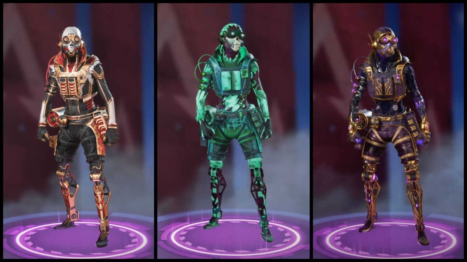 All Octane skins in Apex Legends