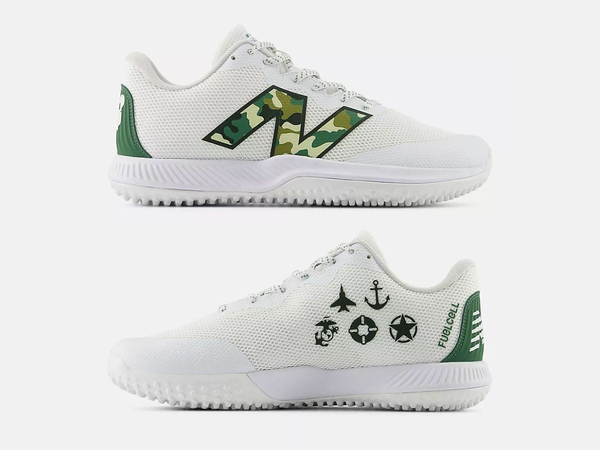 New Balance FuelCell 4040 v7 Turf Trainer Armed Forces Day "White with ...