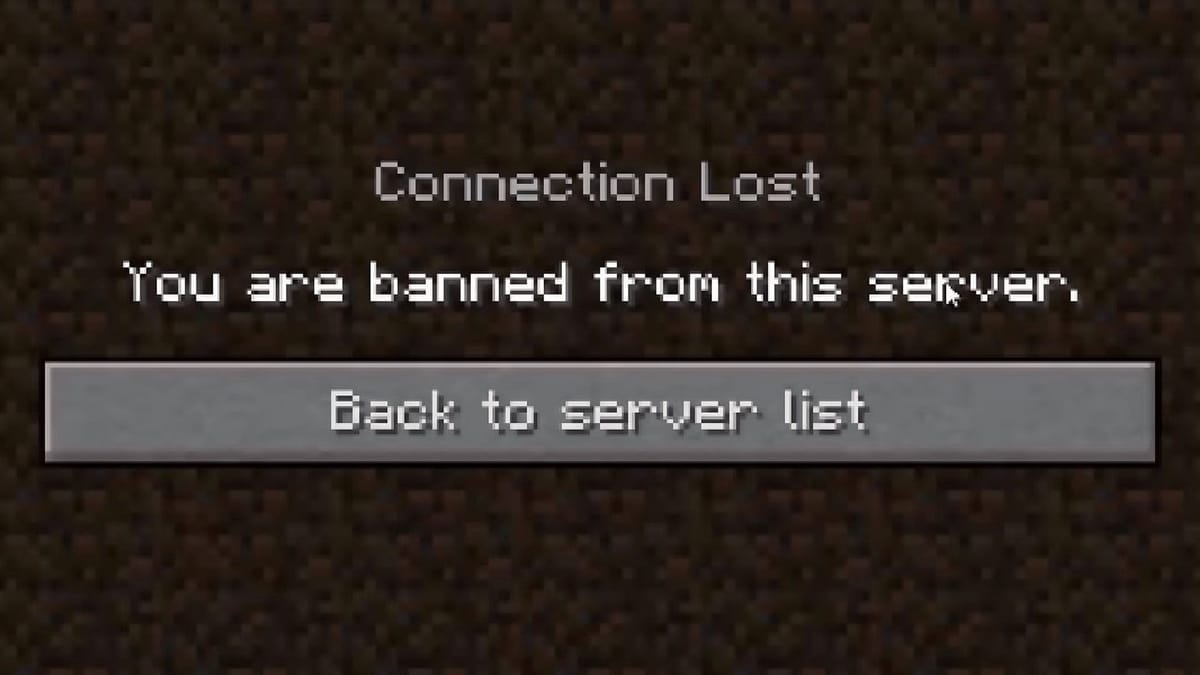 How to unban someone in Minecraft