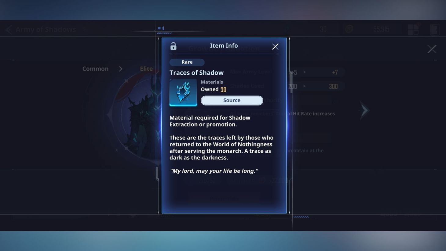 Solo Leveling Arise Traces of Shadows guide: How to get and use
