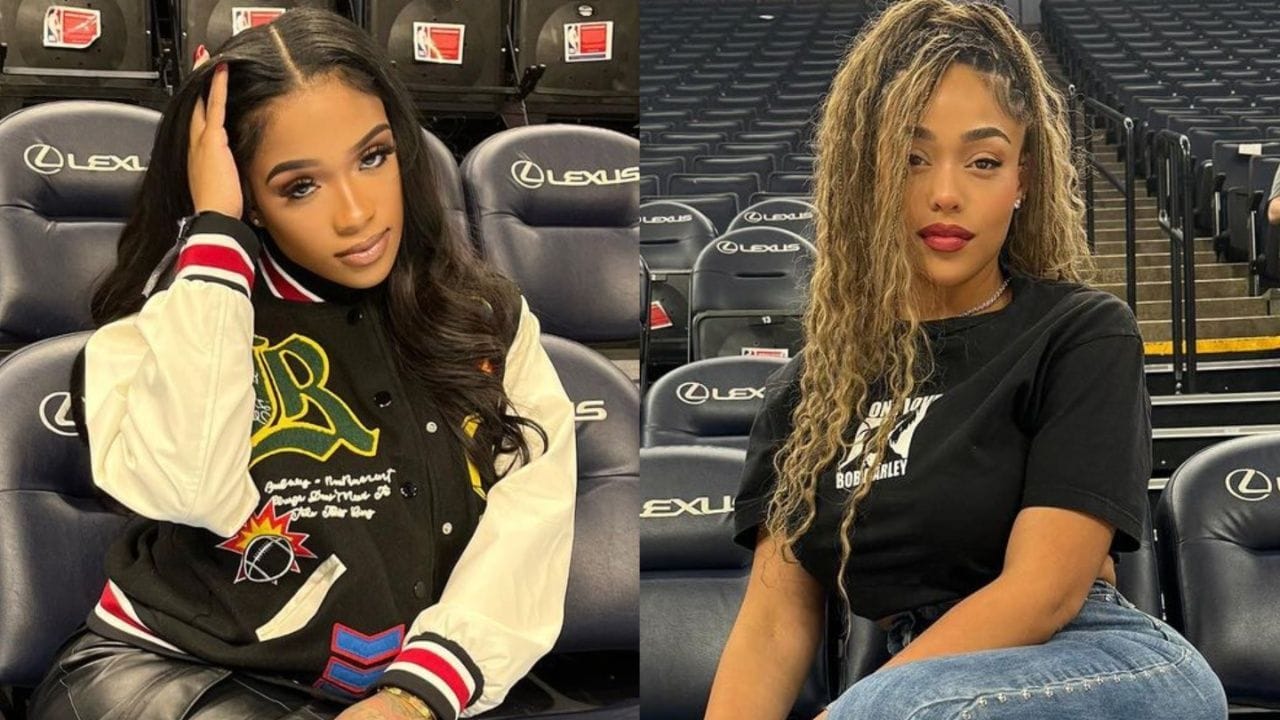Karl-Anthony Towns' girlfirend Jordyn Woods and Anthony Edwards' baby ...