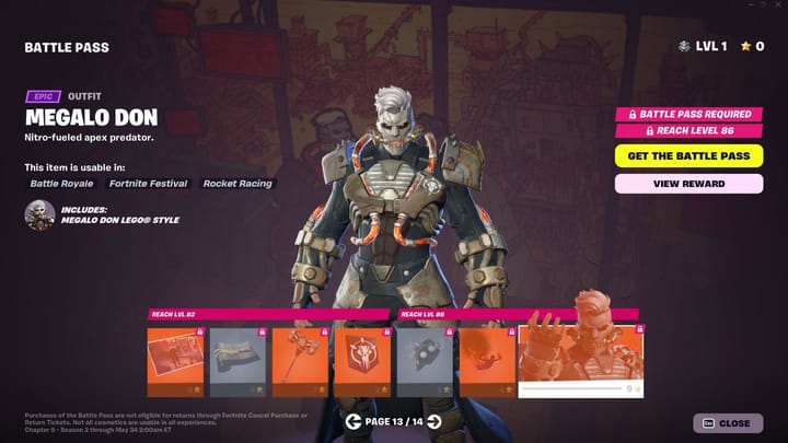 Fortnite Chapter 5 Season 3 Battle Pass: Full list of every skin from ...
