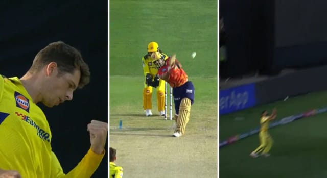 [Watch] Mitchell Santner strikes as in form Shashank Singh holes out to ...