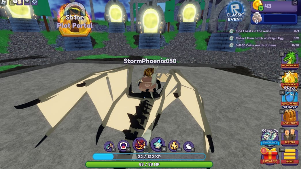 Roblox The Classic: Dragon Adventures Guide