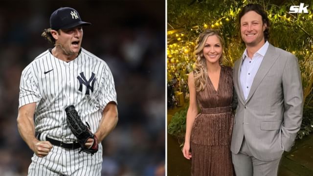 Watch: Gerrit Cole & wife Amy make heartwarming visit to Bronx school ...