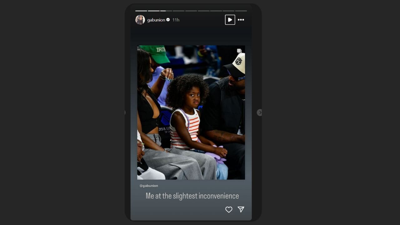 "Me at the slightest inconvenience"- Gabrielle Union jokingly turns ...