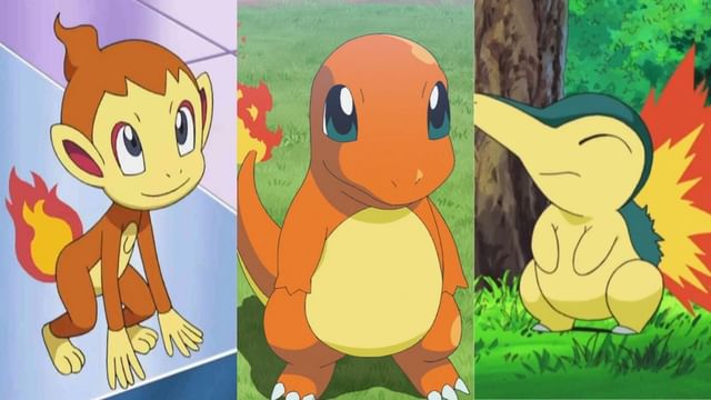 All Fire-type Starter Pokemon, ranked