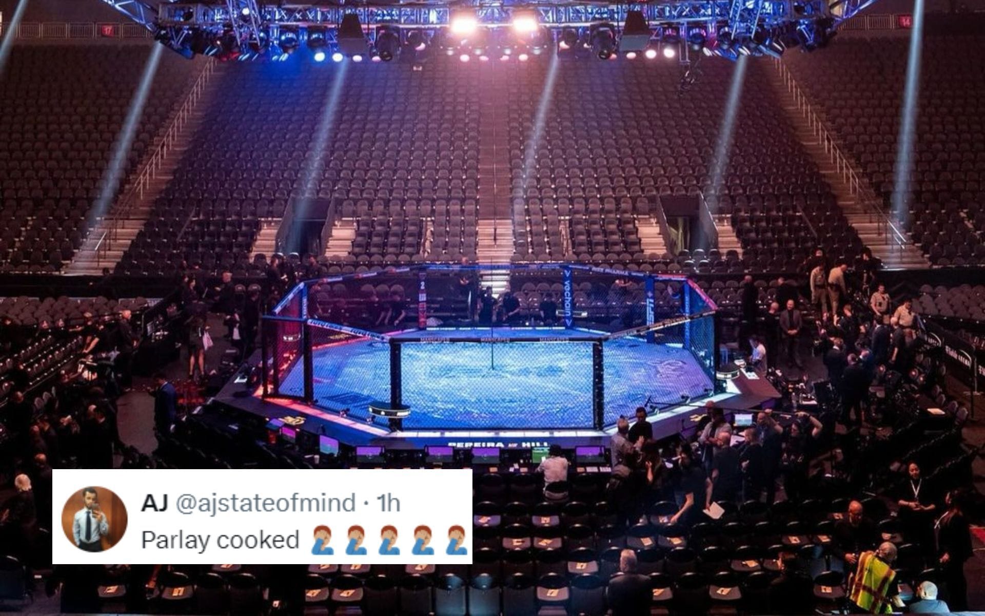 "Parlay cooked" - Fans disappointed as UFC St. Louis has fight canceled ...