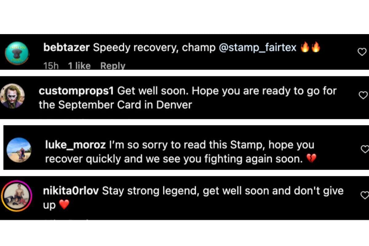 Stamp Fairtex injury: “Speedy recovery, champ” - Stamp Fairtex gets ...