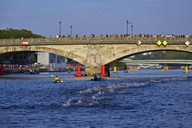 Paris opens huge water storage basin to clean River Seine for Olympic ...