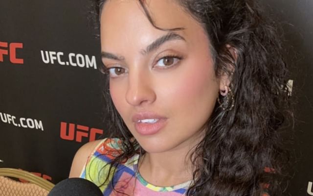 Nina-Marie Daniele reacts after fan calls her interviews "the weirdest ...