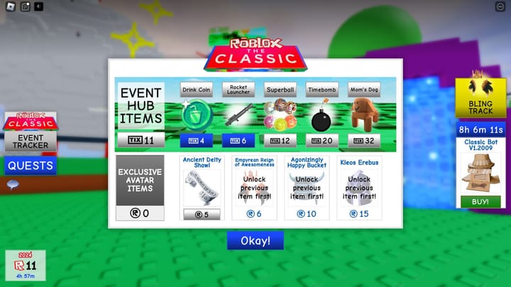 Roblox The Classic Event Guide