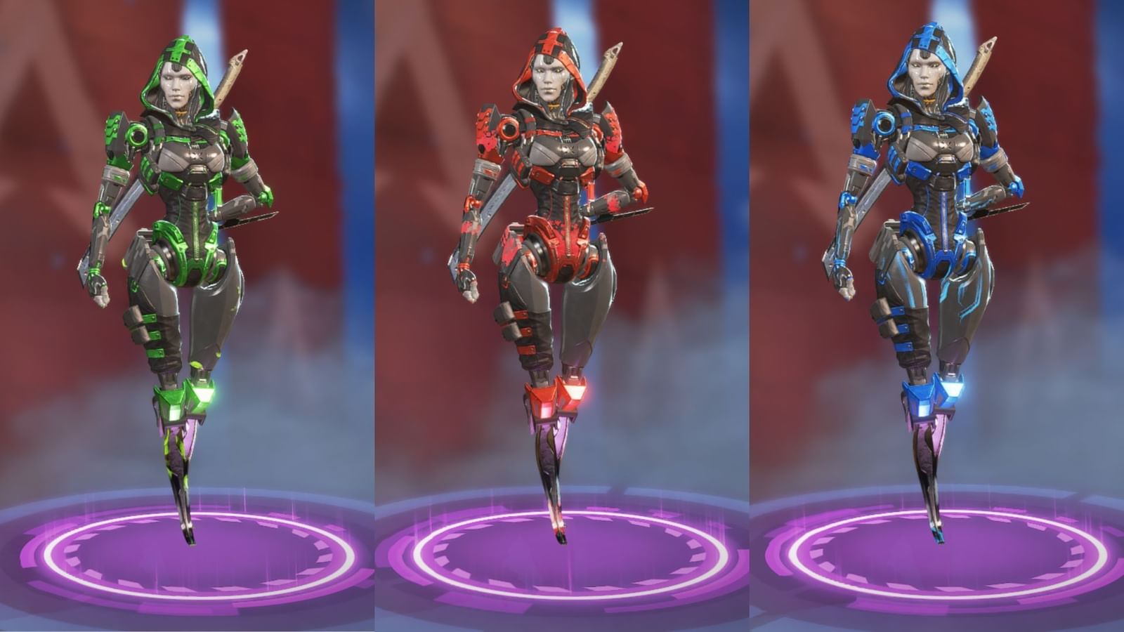 All Ash skins in Apex Legends