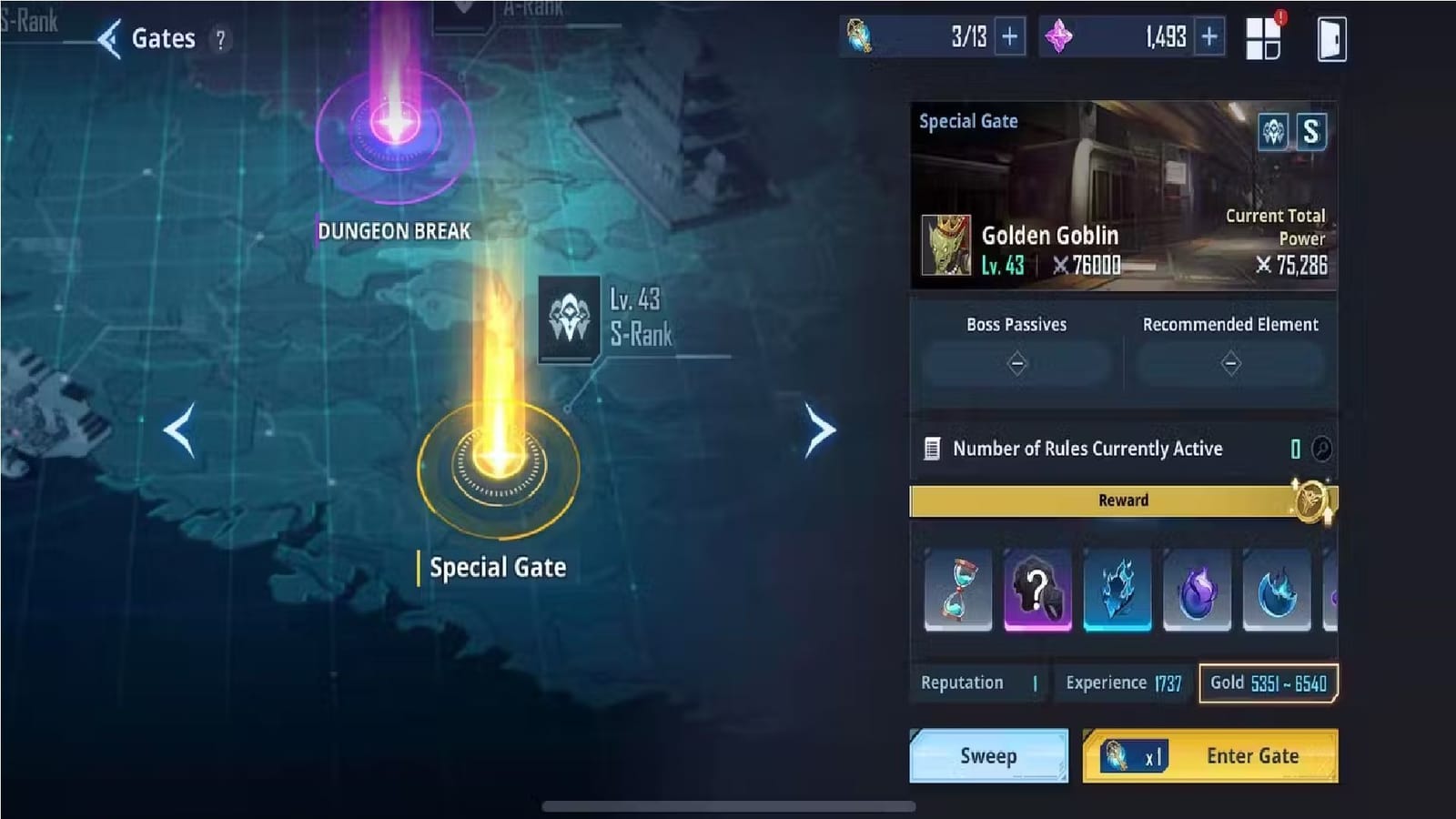 Solo Leveling Arise Special Gates guide: How to spawn and rewards