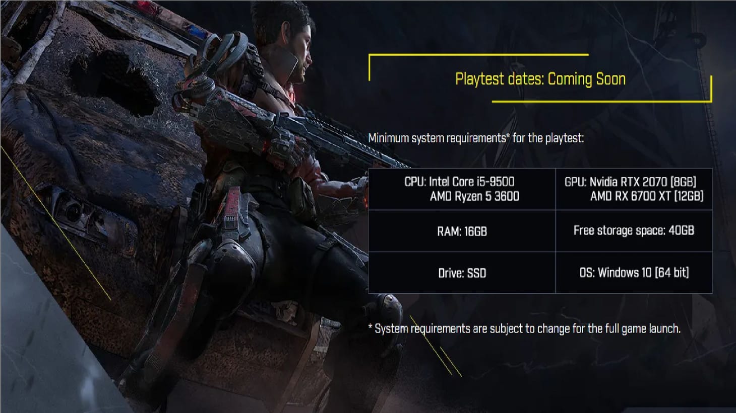 How to sign up for Exborne Playtest?