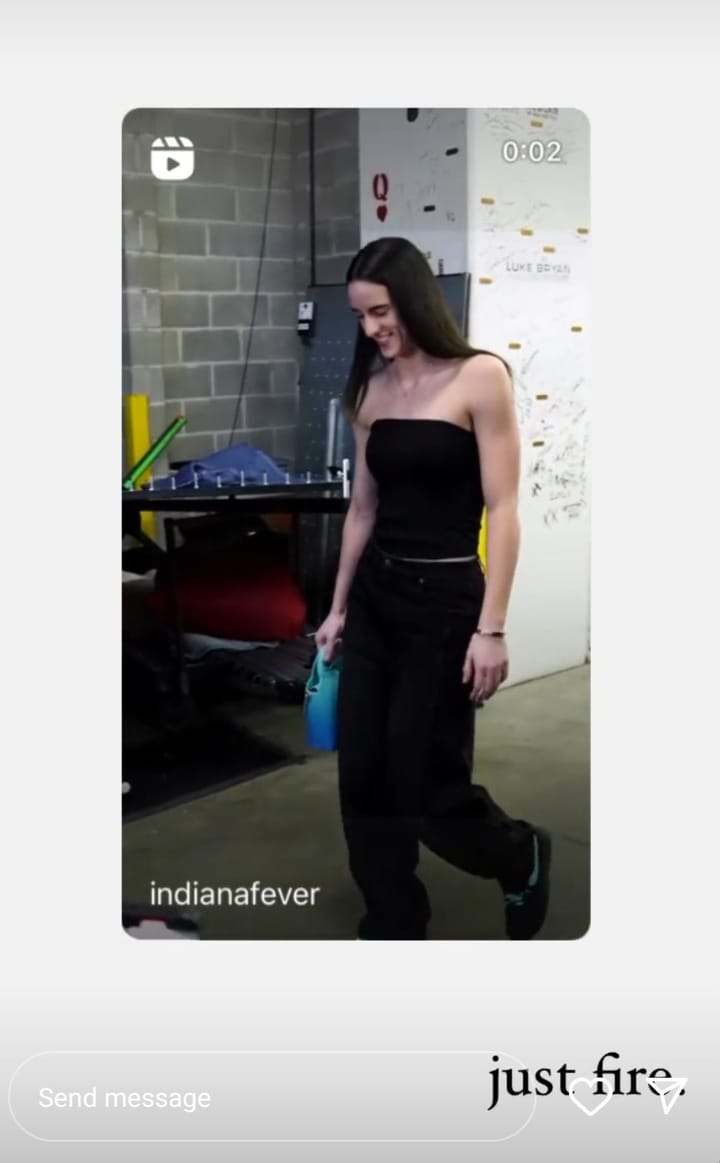 “Just fire” - Iowa forward Jada Gyamfi gushes over Caitlin Clark’s all ...