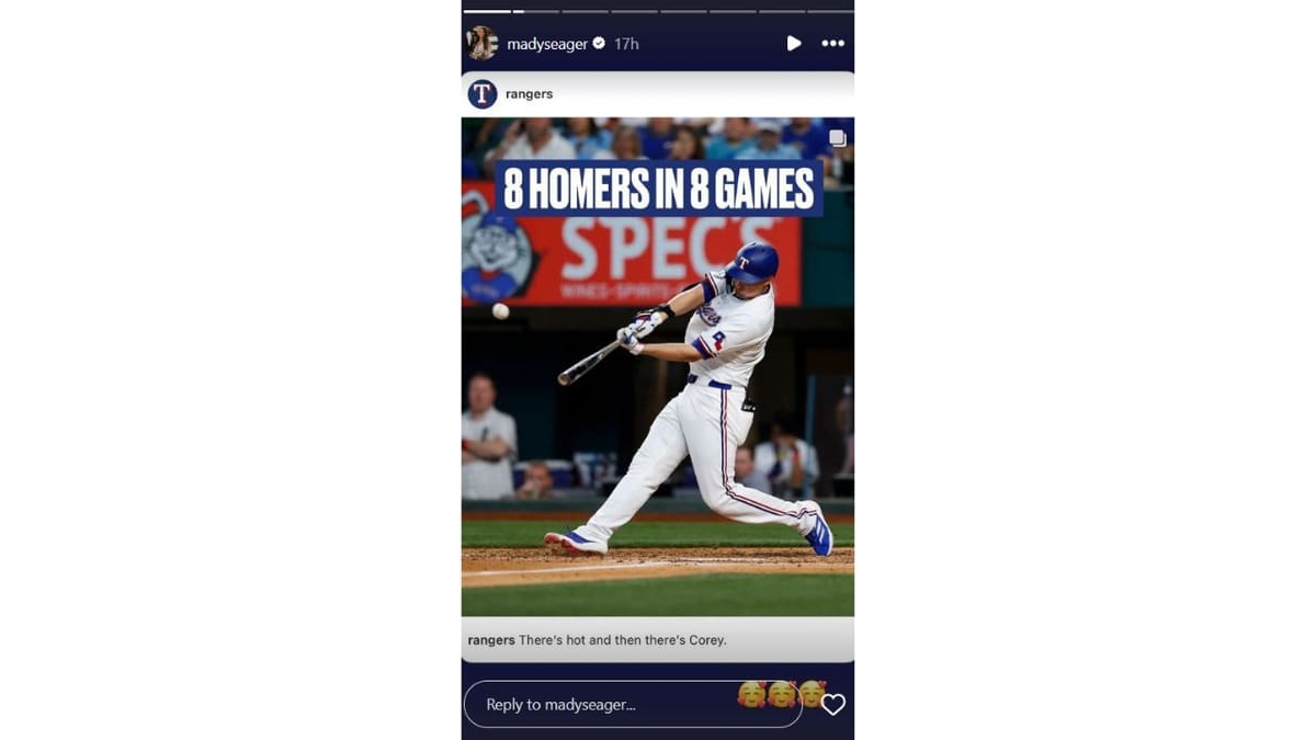 "My cutie chauffeur" - Corey Seager's wife Madisyn shares cute moment ...