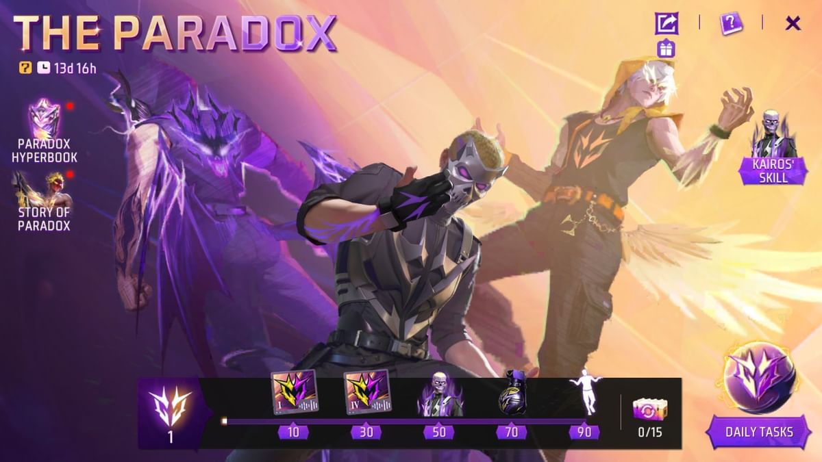 Free Fire Paradox event: Grenade - Paradoxical Impact, Little Paradox ...