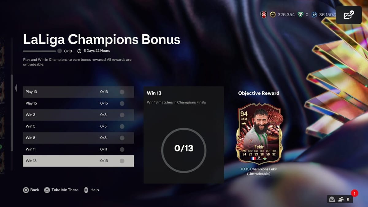 How to earn the EA FC 24 TOTS Champions Fekir and Azpilicueta for free