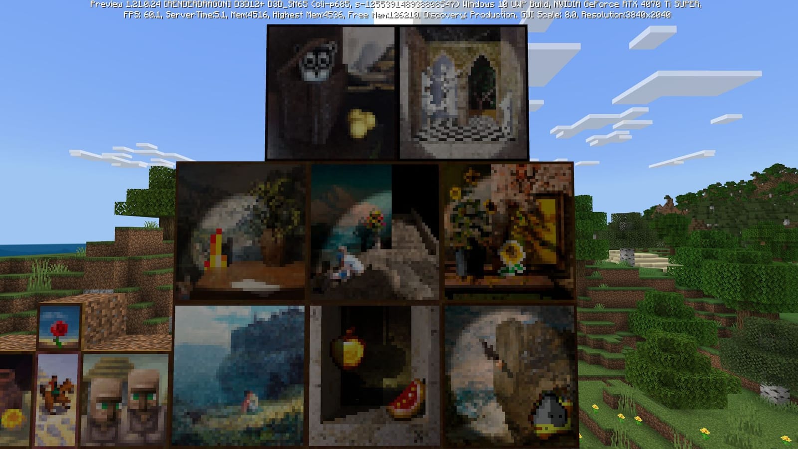 All Minecraft 1.21 paintings and how to get them