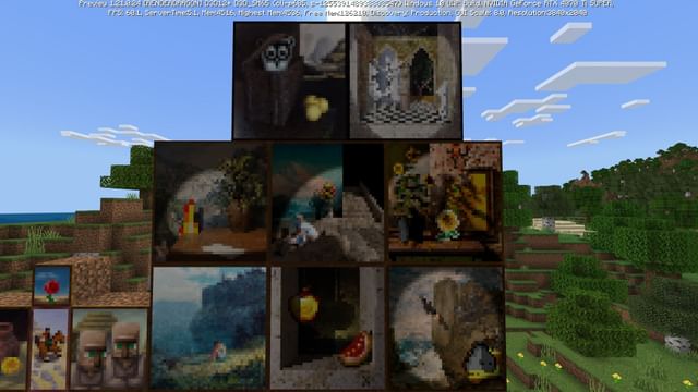 All Minecraft 1.21 paintings and how to get them