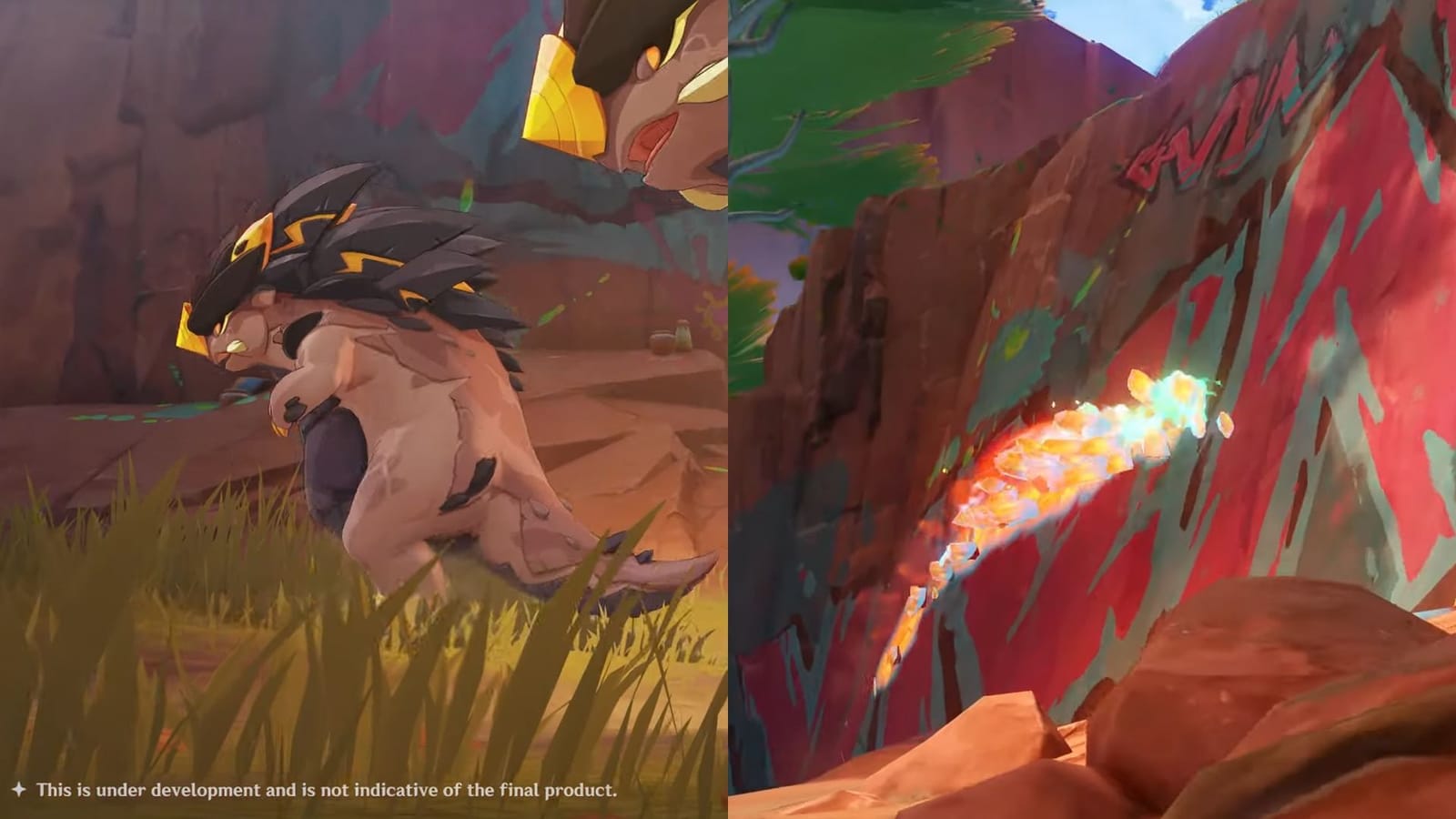 Genshin Impact Natlan teaser shows 3 types of Saurians, a native species