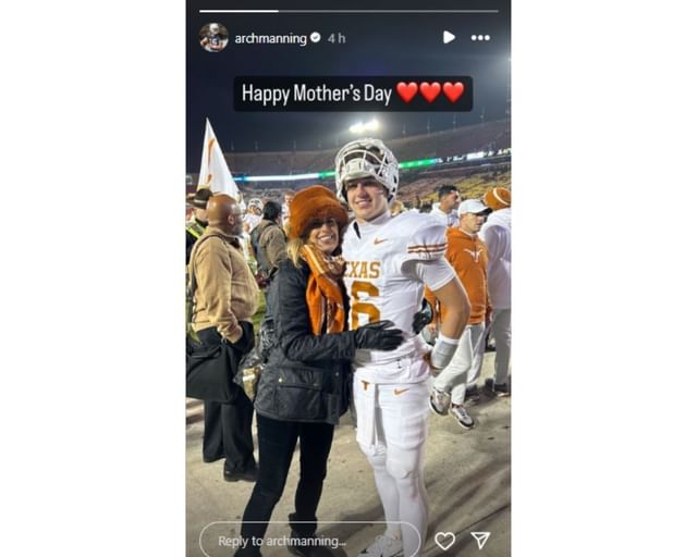 Texas: PHOTO: $2.4M NIL-valued Arch Manning shares nostalgic snap with ...