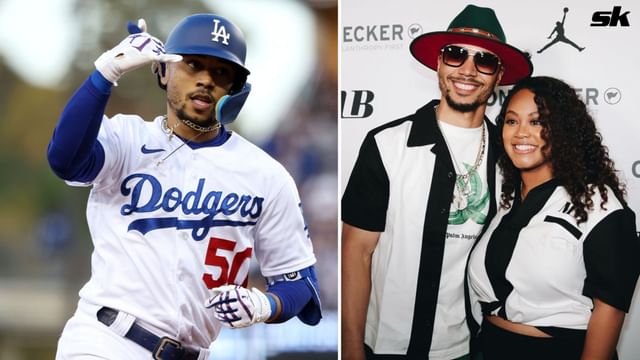 In Photos: Mookie Betts' wife Brianna gets swept away by Dodgers star ...