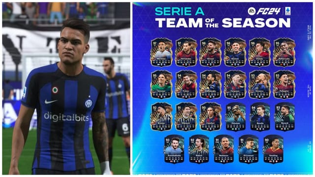 All EA FC 24 Serie A TOTS players