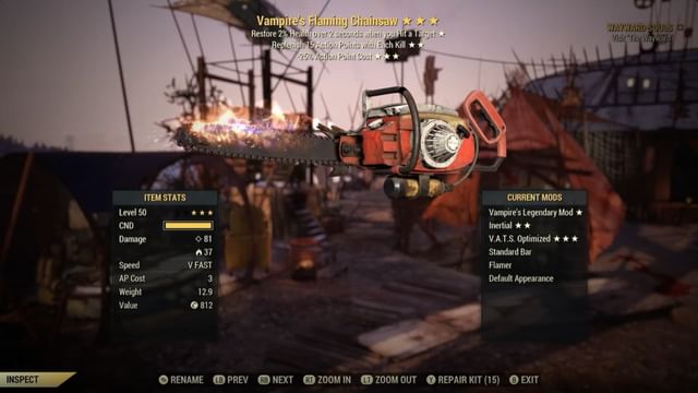 Best Fallout 76 Melee build: Perk cards, weapons, stats, and more