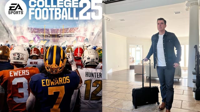EA College Football 25 announcer Rece Davis goes all out for NCAA game ...