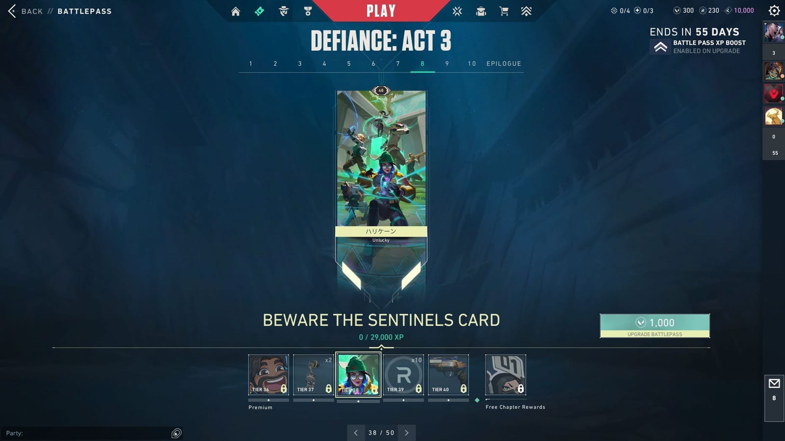 Valorant Episode 8 Act 3: All Battlepass tiers and rewards