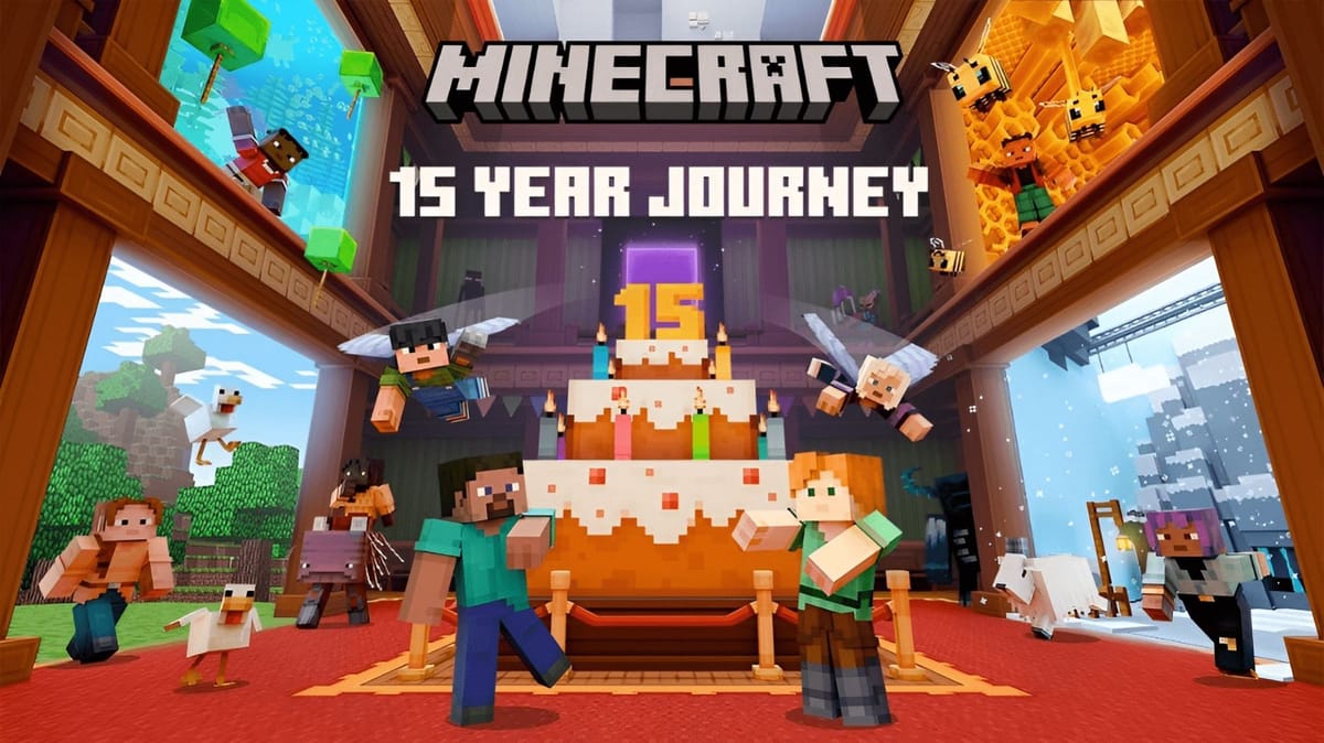 How to get and play Minecraft 15th Anniversary map
