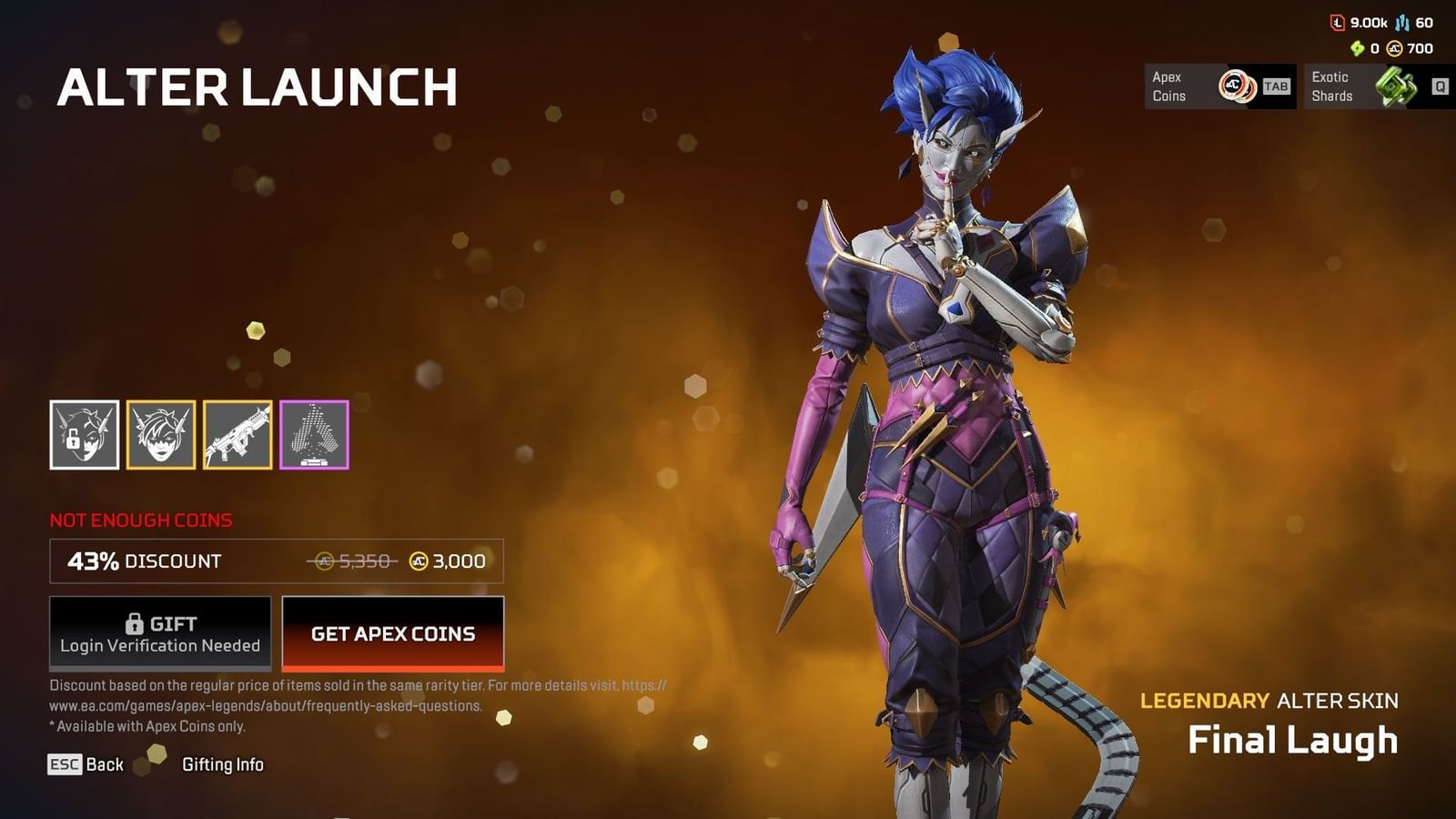 5 best Alter skins in Apex Legends